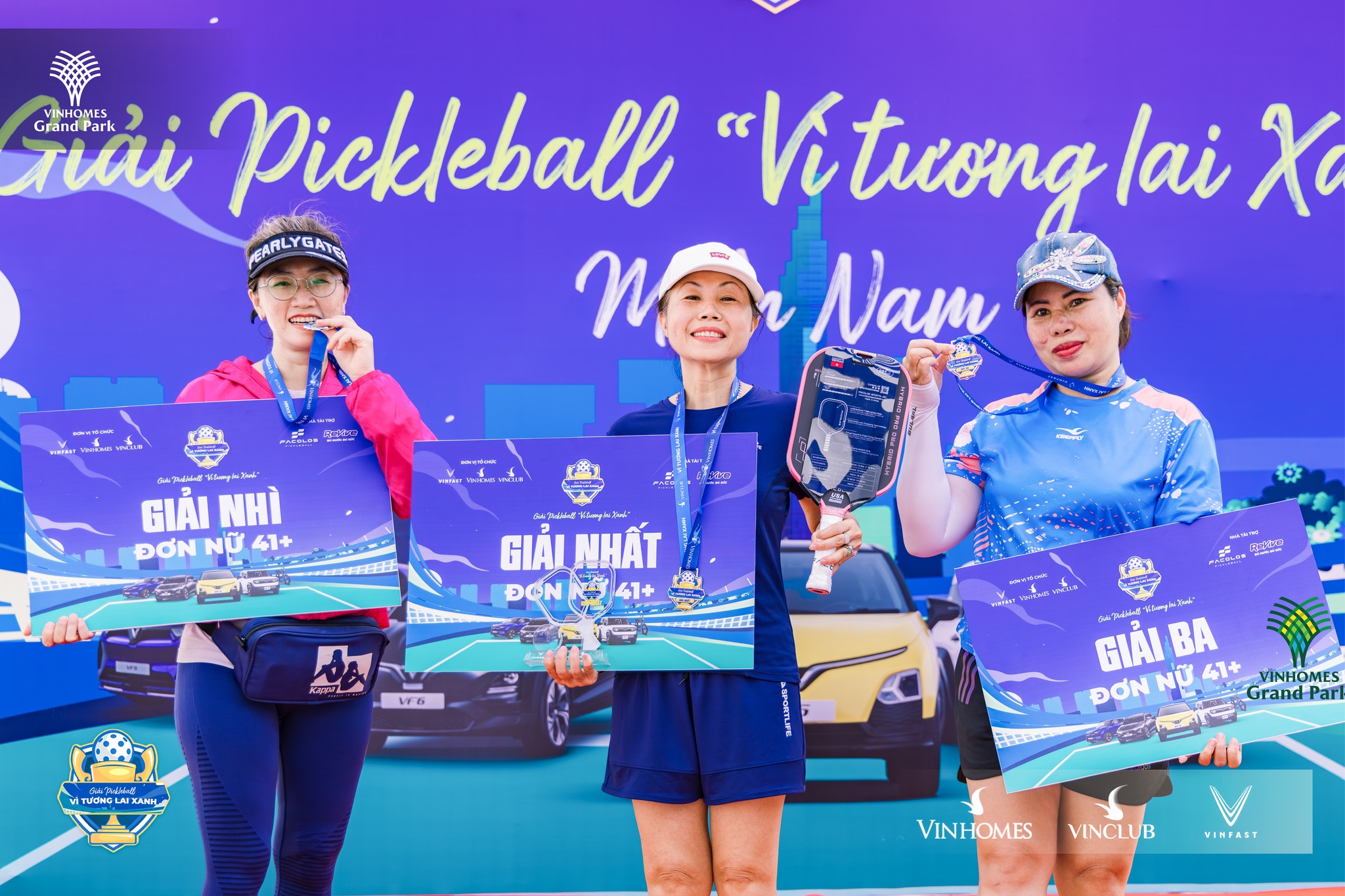 Giải đấu Pickleball – Vì Tương Lai Xanh – tại Vinhomes Grand Park – Vinhomes Grand Park